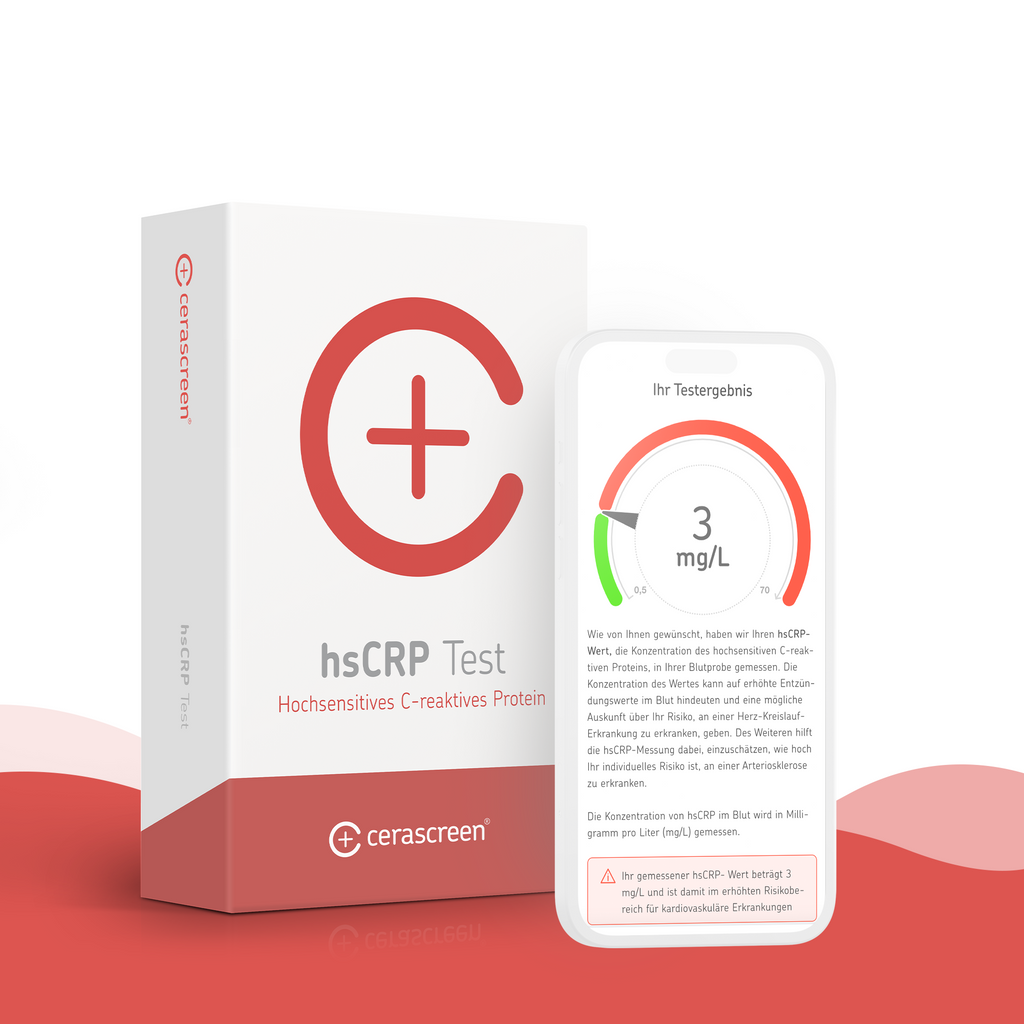 hs-CRP-Test (hochsensitives C-reaktives Protein) | cerascreen